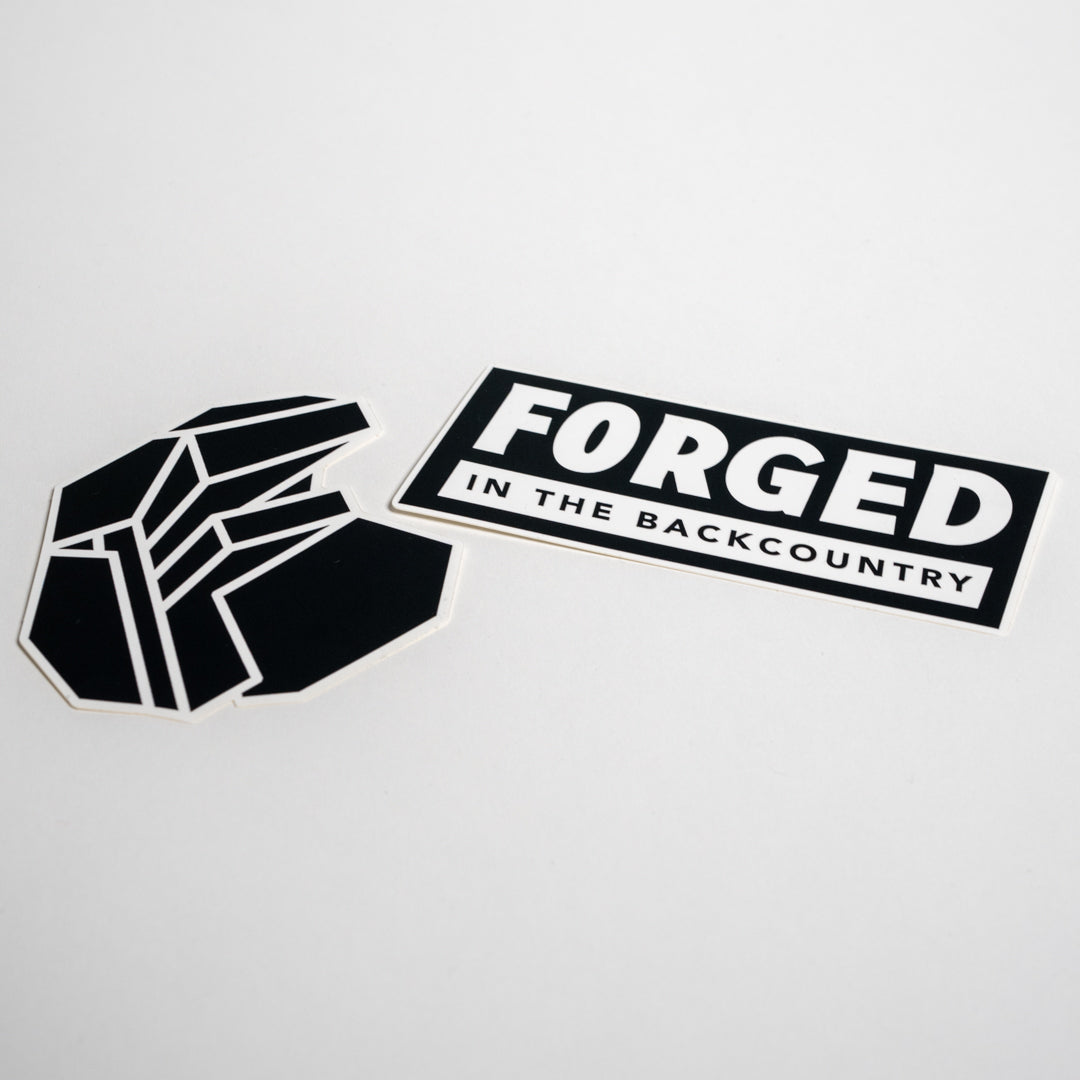 Stickers – Forged In The Backcountry